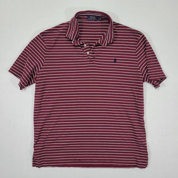 Polo Ralph Lauren | Shirts | Polo Ralph Lauren Mens Polo Shirt Maroon ...